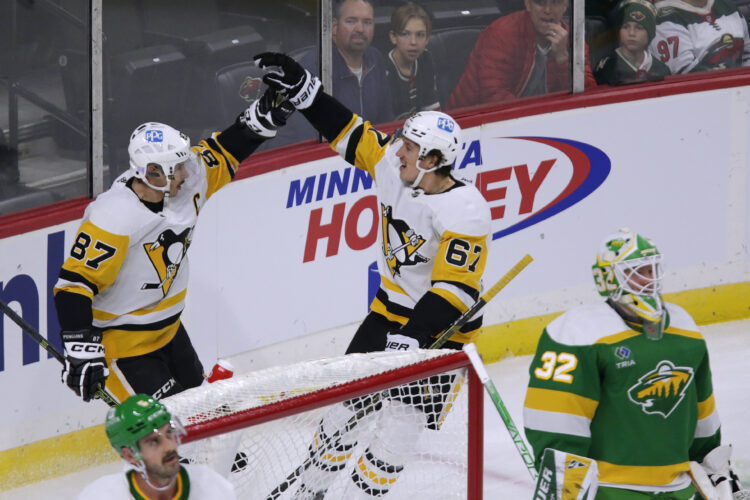 Crosby goes Wild in 6-4 Pens win | News, Sports, Jobs - The Herald Star